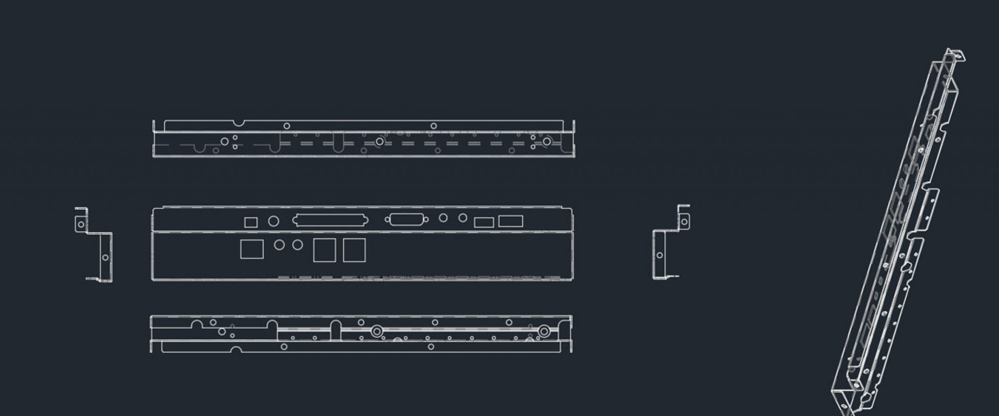 5G Outdoor Integrated Machine Connector Control Panel By Sheet Metal ...