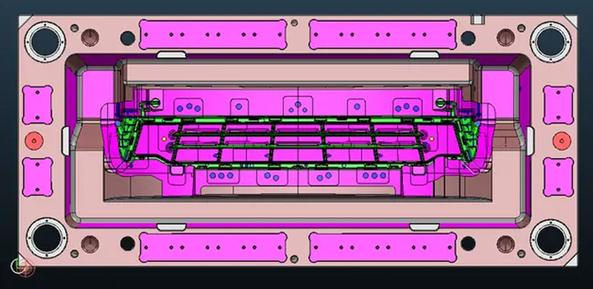 Mold Making For Automobile Grille | The Design,Process Of Grille Mould