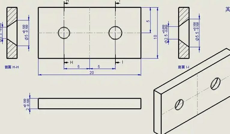 Types of Holes in Engineering Drawing & Hole Machining Operations | Be ...
